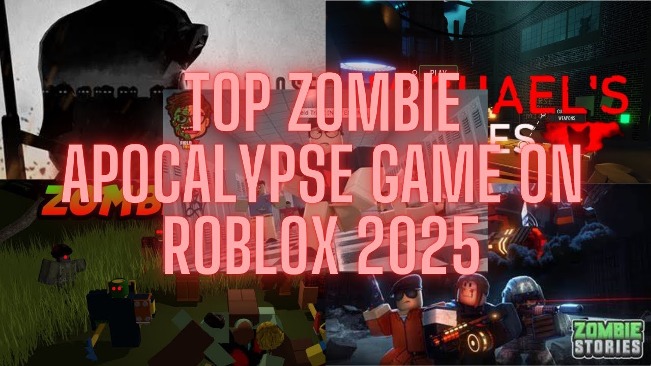 Top 5 Zombie Apocalypse Games on Roblox 2025 🧟 | Best Zombie Survival ...