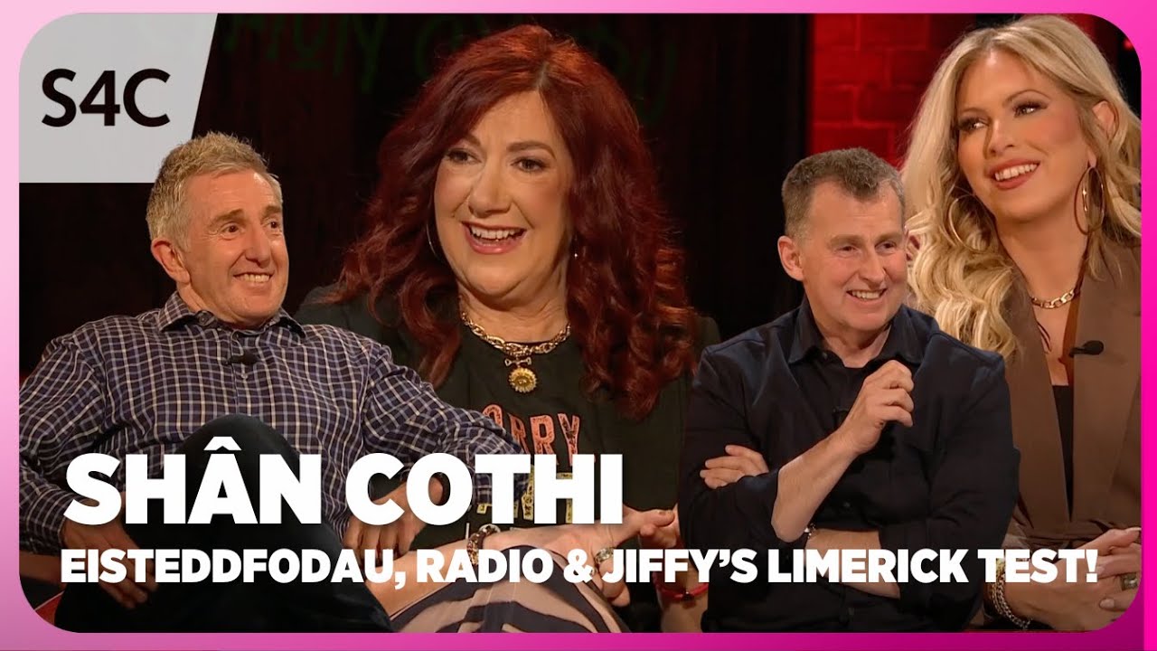 Shân Cothi ar Jonathan | Eisteddfodau, Radio a Her Limerig Jiffy! 🎤 S4C ...
