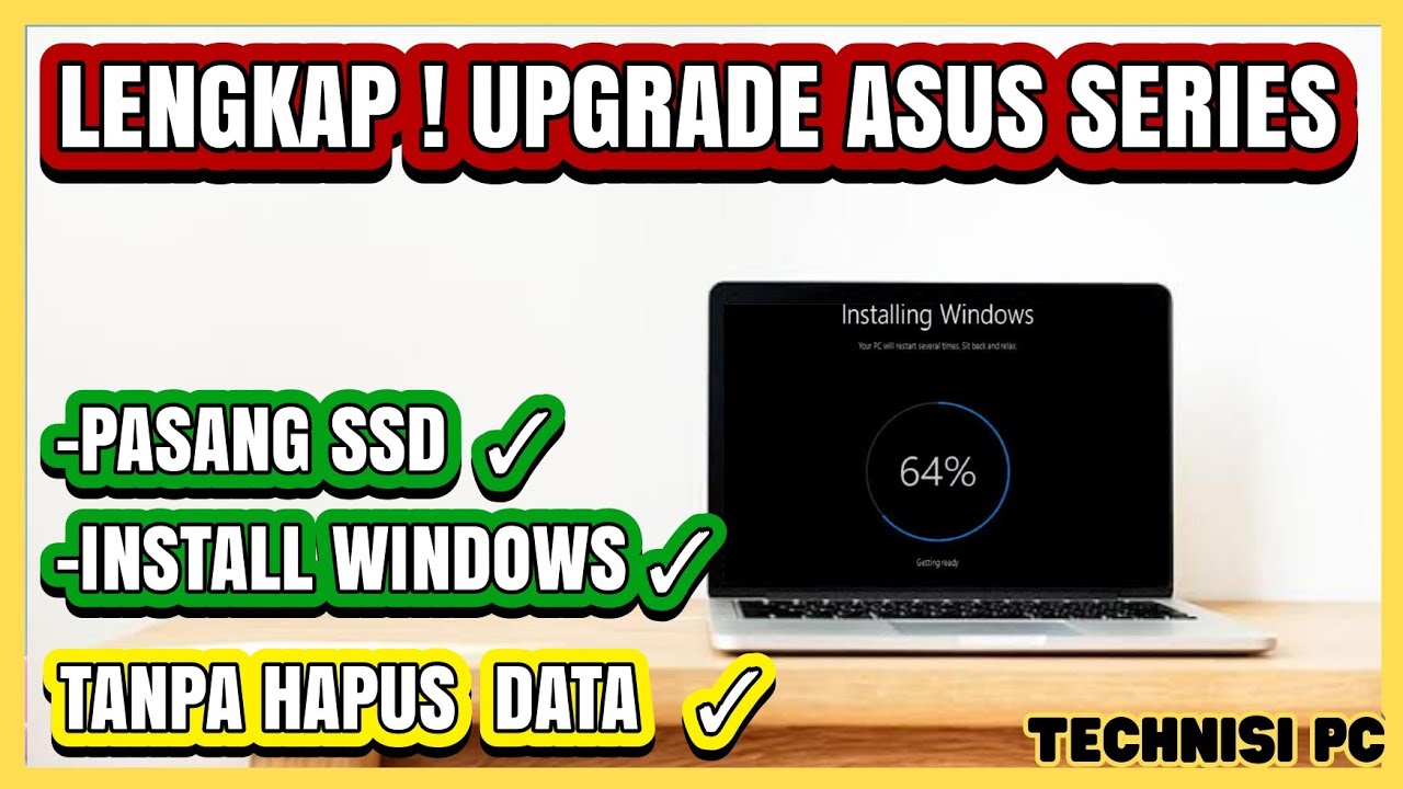 Cara Upgrade laptop Asus 100% Ngebut dan Gacor - YouTube