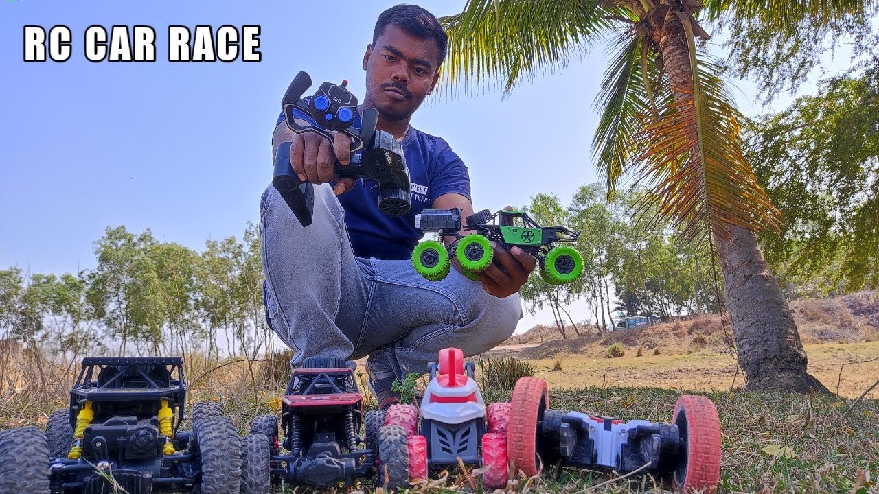 RC Car Racing Challenge on Off Road | unic experiment - YouTube