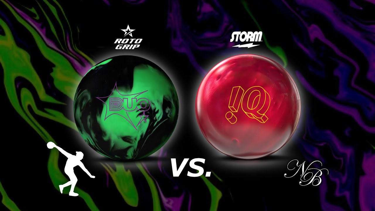 Roto Grip DUO VS. Storm IQ Tour Ruby - YouTube