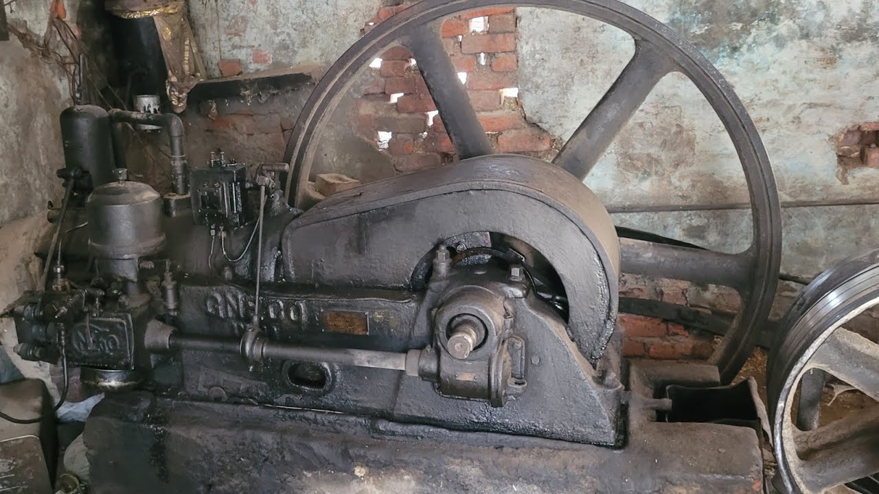 How to start desal engine Ruston, #ruston engine start old desal engine ...