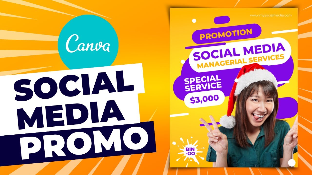 How to Design a Social Media Promo Design in Canva | African Geek - YouTube