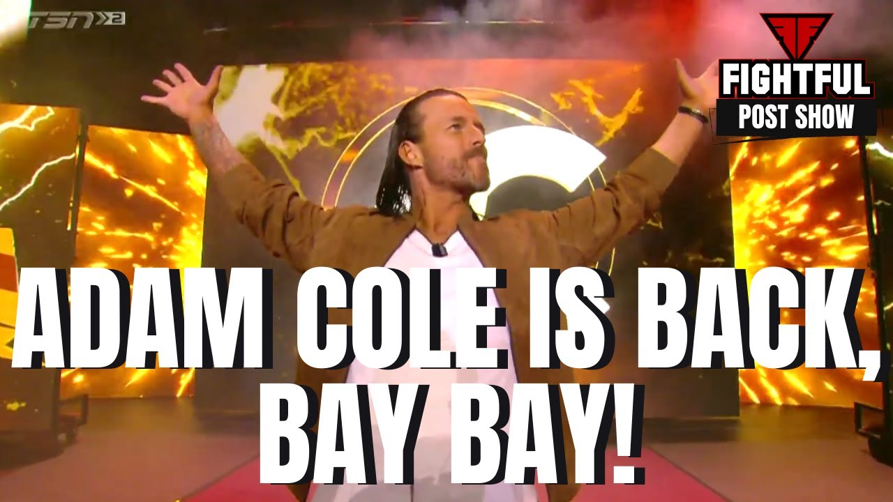 No Mercedes, But Adam Cole BAY BAY | AEW Dynamite 1/11/23 Show Review ...