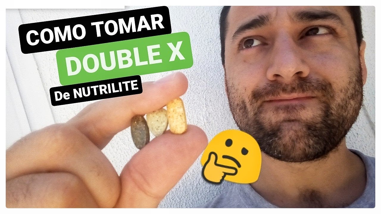 COMO se TOMA el DOUBLE X de Nutrilite 🌿 - YouTube