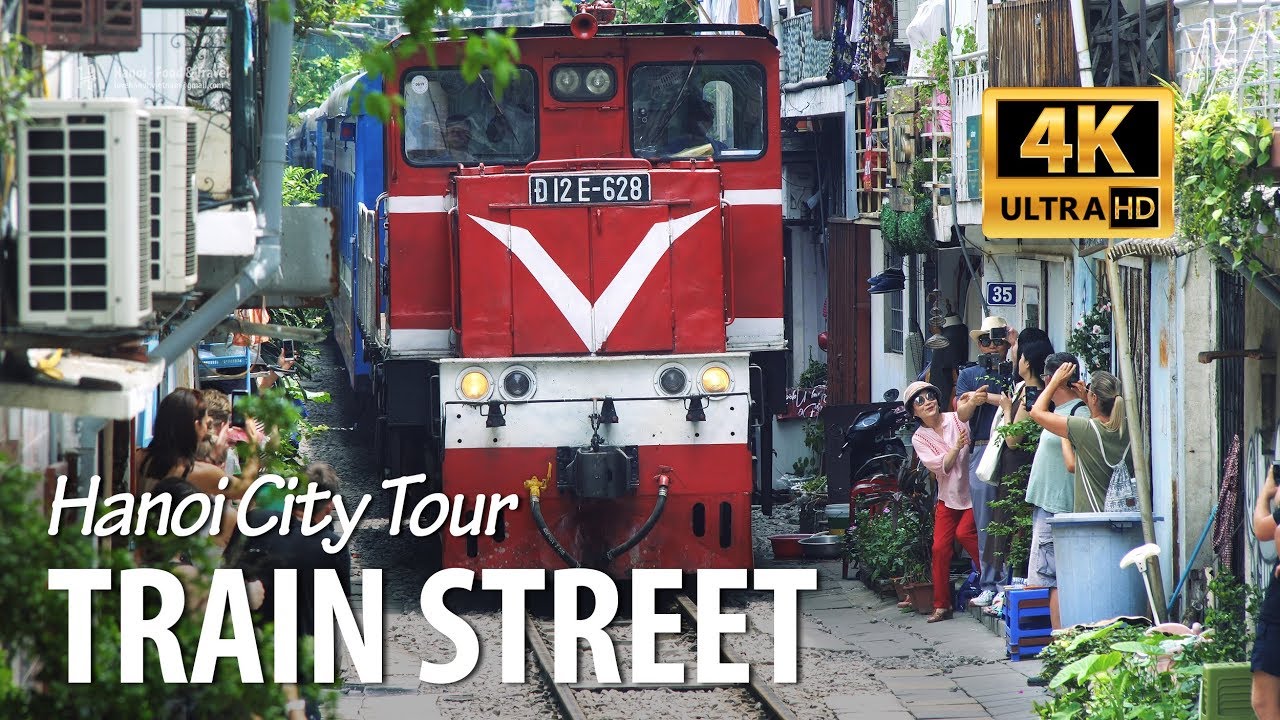 Hanoi Train Track Street, Life On The Line, How To Visit ?? - YouTube