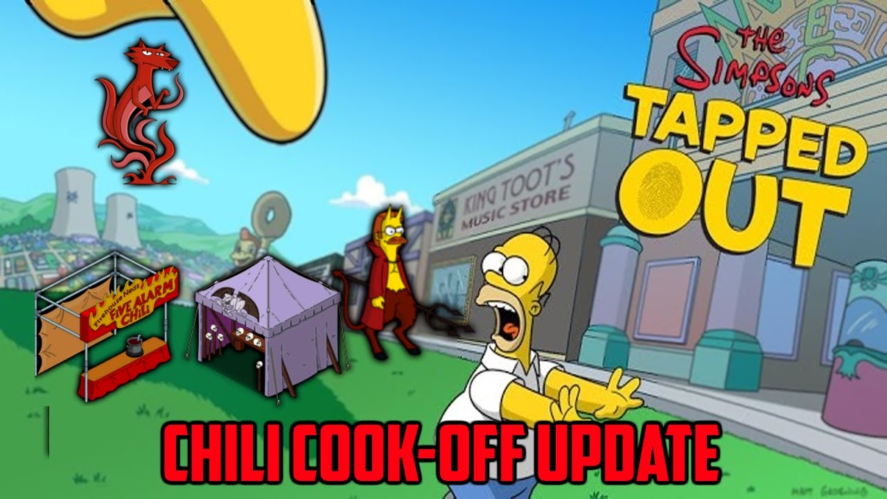The Simpsons Tapped Out: Chili Cook-off Update - YouTube