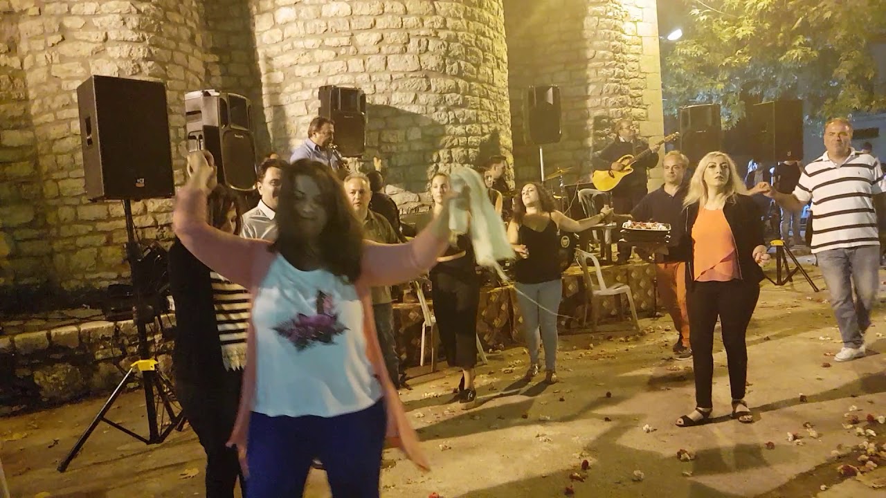 15-08-2018 Νάνσυ Σαραβάκου, Δημήτρης Σαραβάκος ανήμερα της Παναγίας ...
