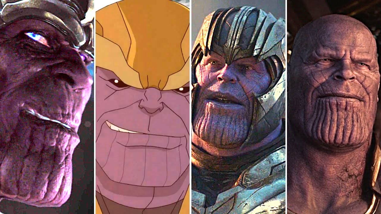Evolution of Thanos | 2012-2019 - YouTube