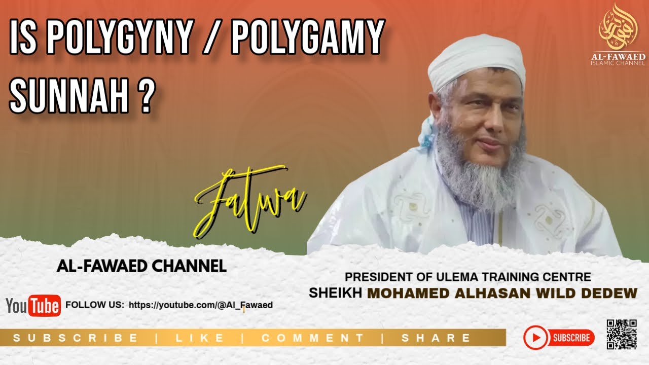Sheikh Dedew - is Polygyny / Polygamy Sunnah - English - YouTube