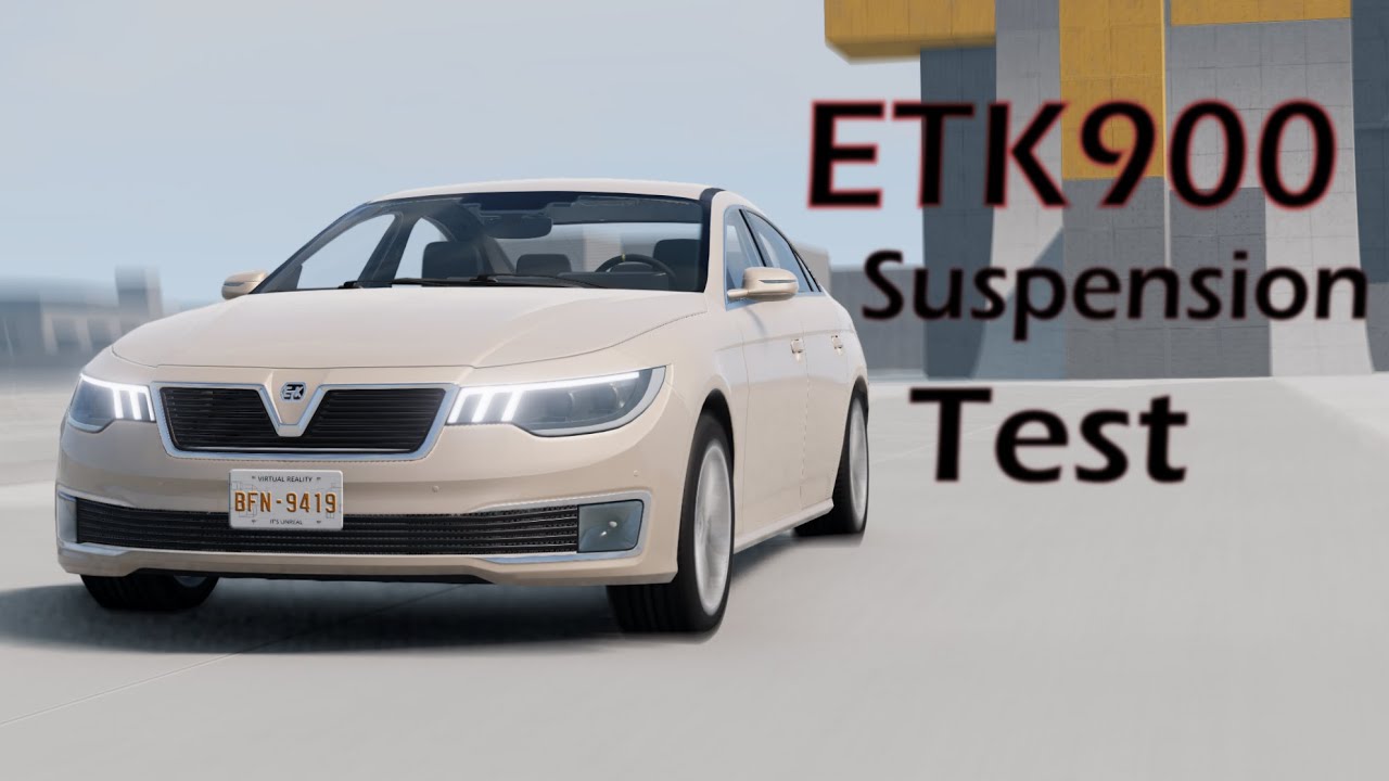 ETK900-Series Suspension Test 2 | BeamNG.drive - YouTube