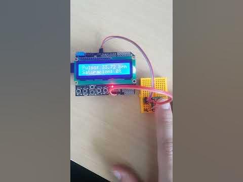 Sensor MAX30100, Arduino UNO + LCD 16x2 - YouTube