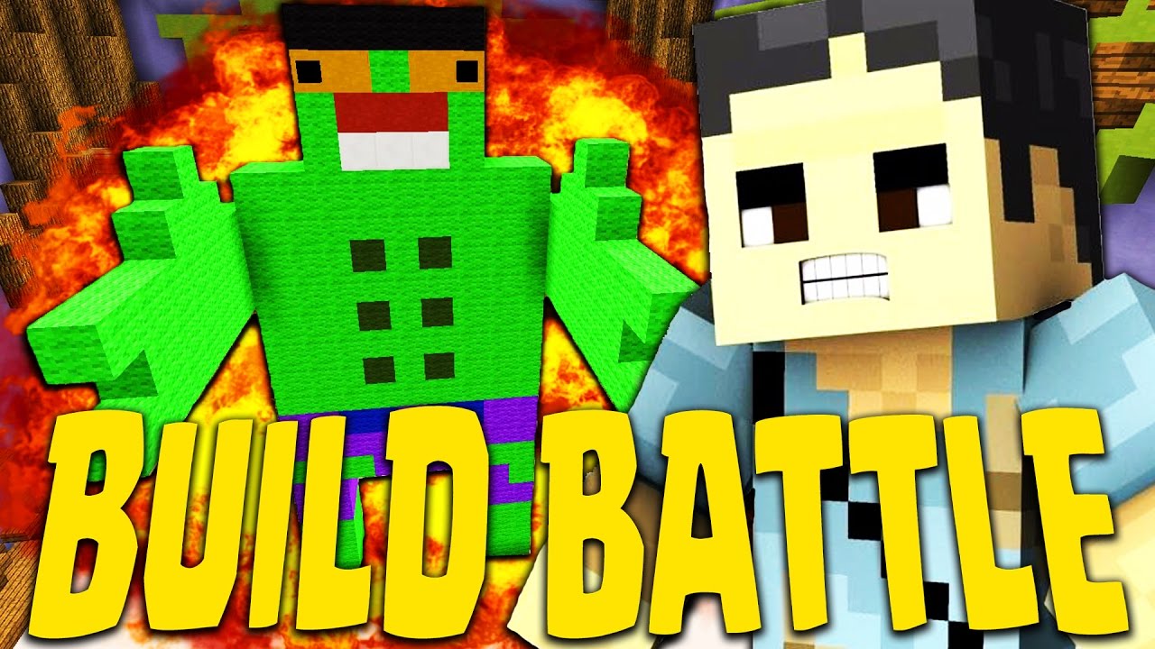 BUILD BATTLE - HULK SPACCA TUTTO IN MINECRAFT!! - YouTube