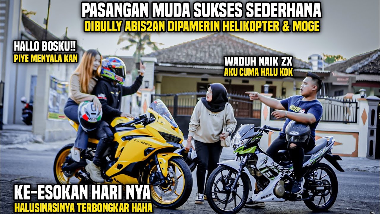 PASANGAN SUKSES MUDA PURA2 MISKIN DIDEPAN PASANGAN SOK KAYA SUKA HALU ...