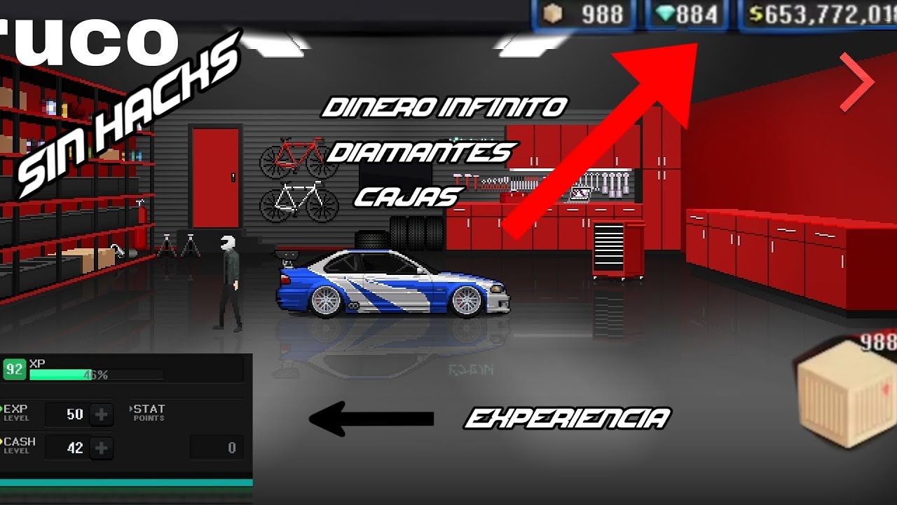 Truco para obtener mucho dinero en Pixel Car Racer SIN HACKS - YouTube
