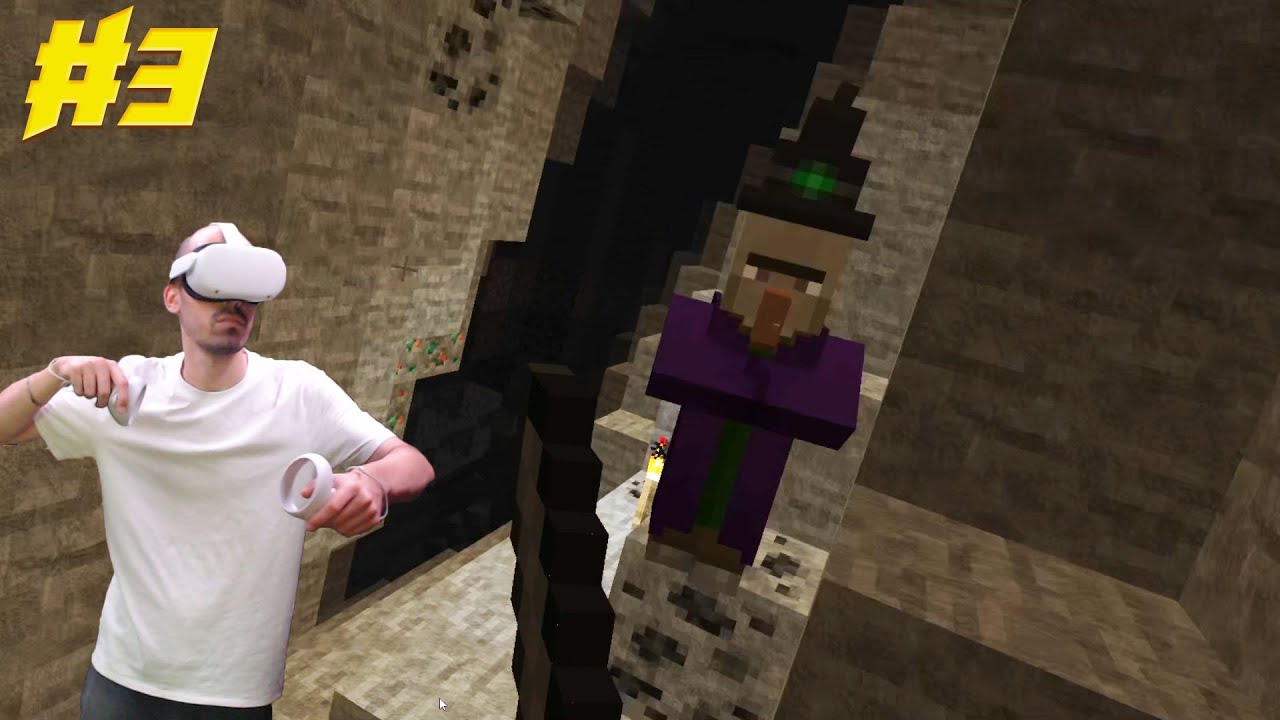 Jucam MINECRAFT Pe VR - Partea 3 - YouTube