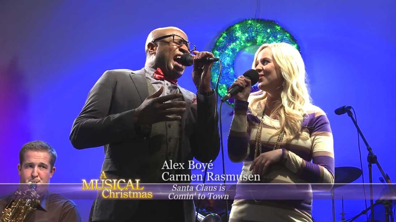 Carmen Rasmusen and Alex Boye - Santa Claus is Coming to Town - YouTube