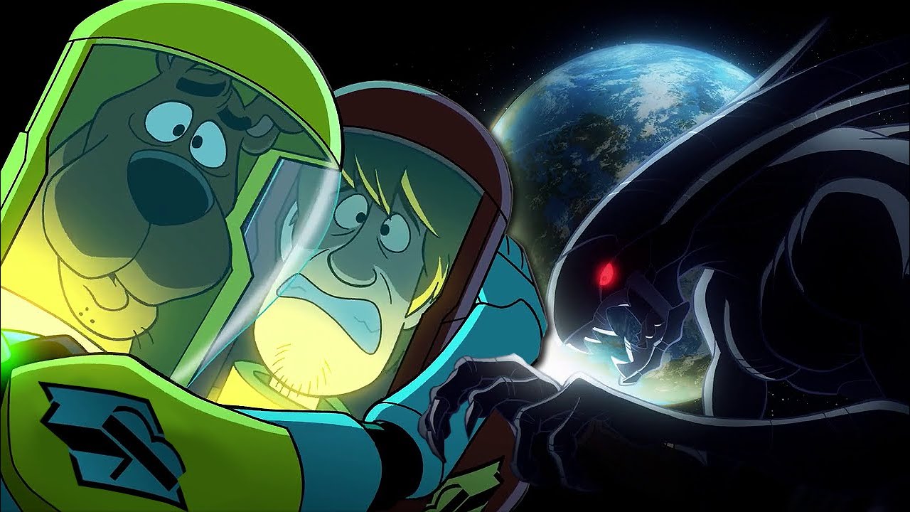 Scooby-Doo! Meets ALIEN | Moon Monster Madness - YouTube