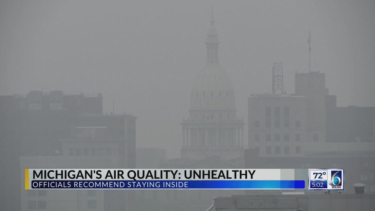 Michigan Air Quality: Unhealthy - YouTube