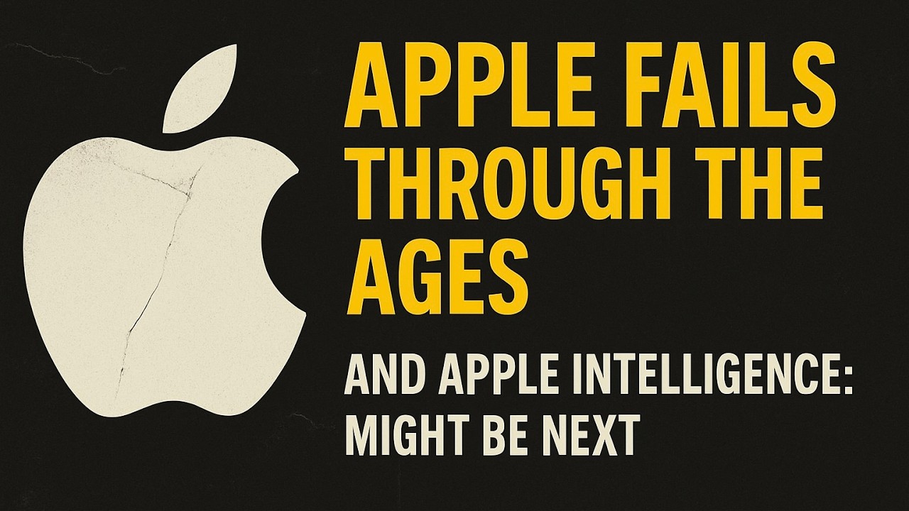 Apple’s Biggest Fails… Is Apple Intelligence Next? - YouTube