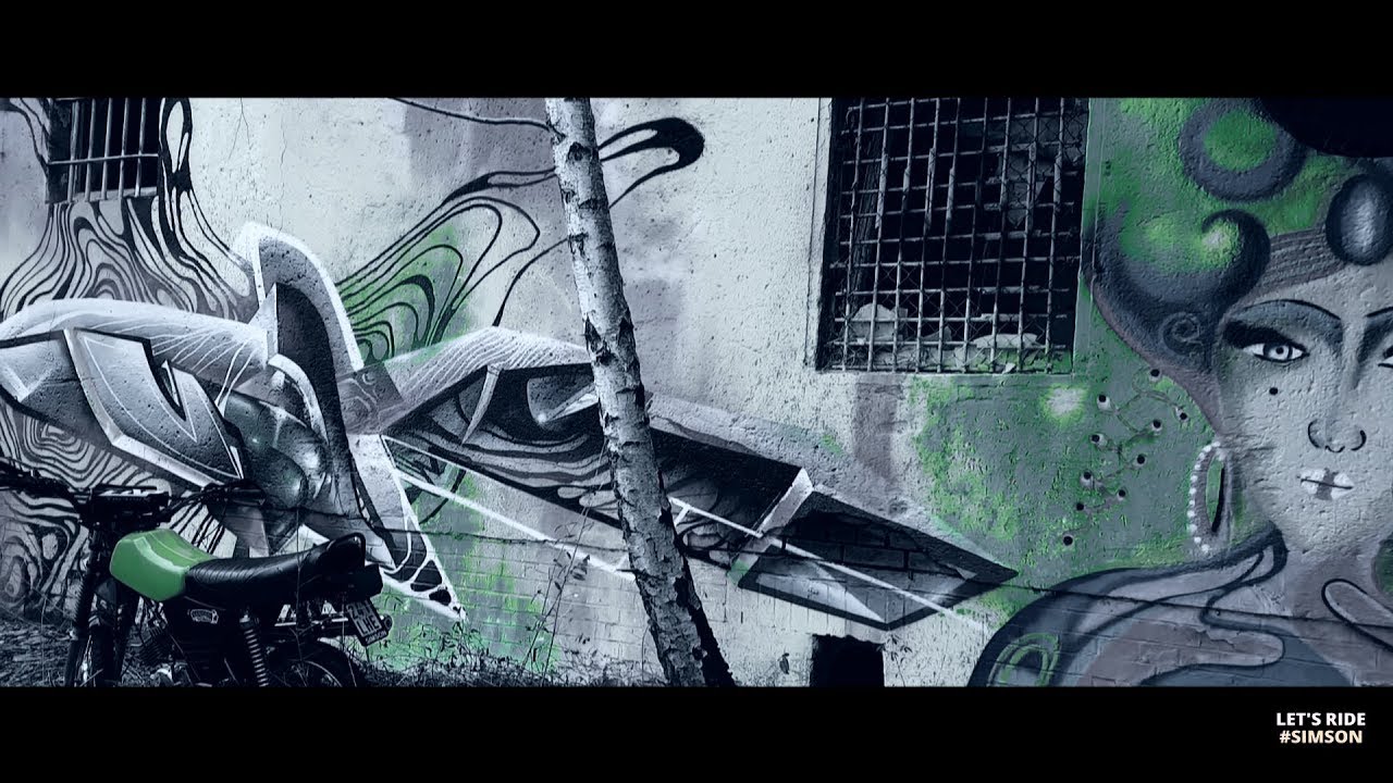 SIMSON S51 / S53 Enduro trifft MiG | Lost Places | Graffiti ...