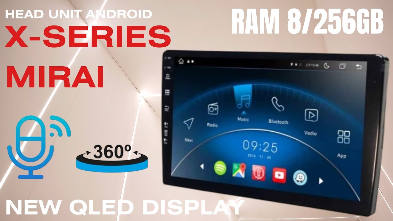 REVIEW HEAD UNIT ANDROID MIRAI X-SERIES BUILT IN 360 CANGGIH | Head ...