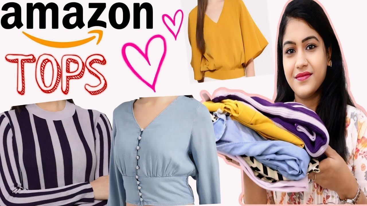 Amazon Tops Haul |Trendy Summer Tops,T-Shirts |Amazon western wear ...