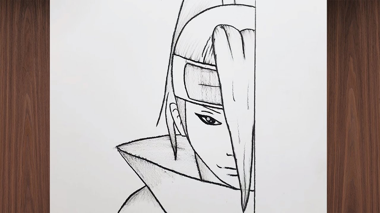 Anime resmi nasıl çizilir / Kolay Anime Yüz Çizimi / Anime Çizimleri ...