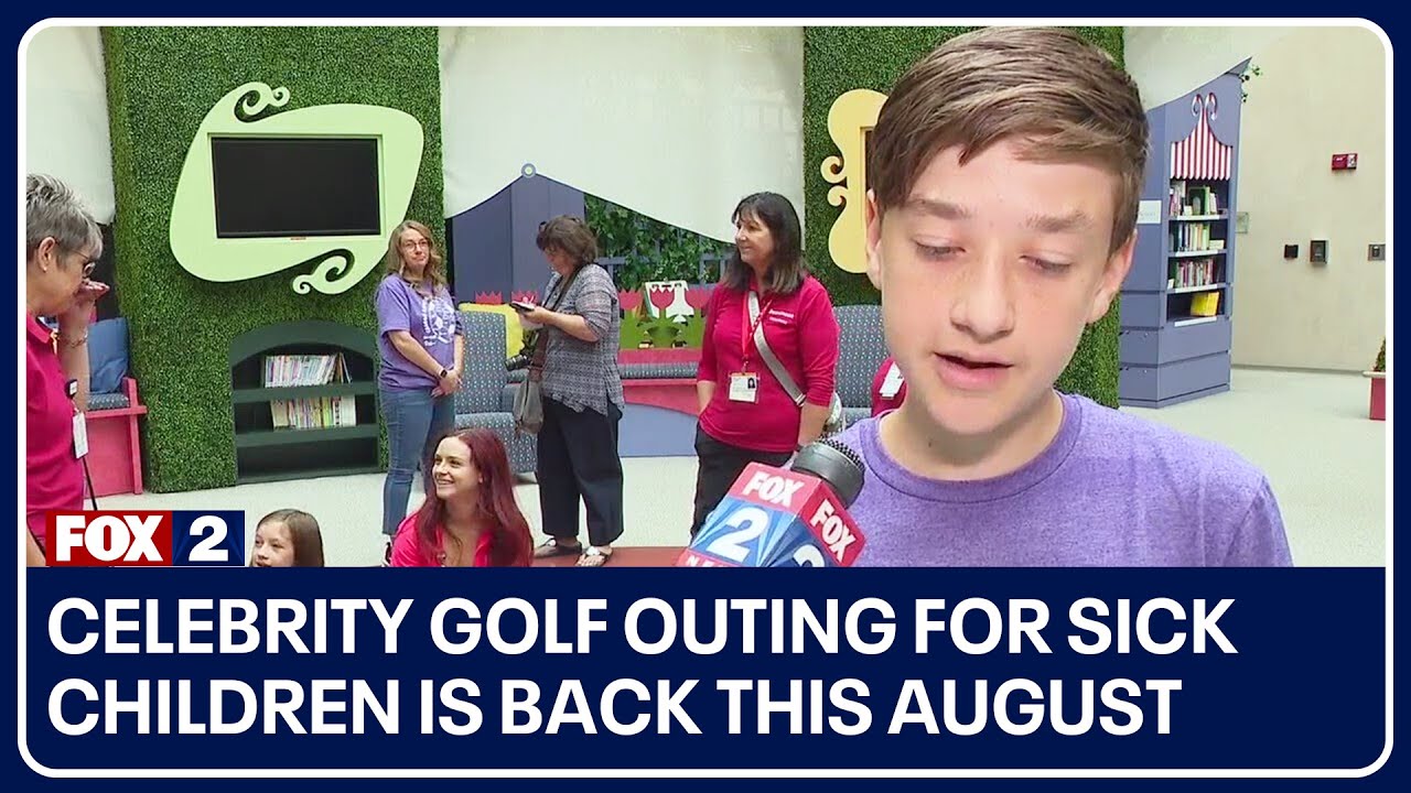 Celebrity golf outing for sick children is back this August - YouTube