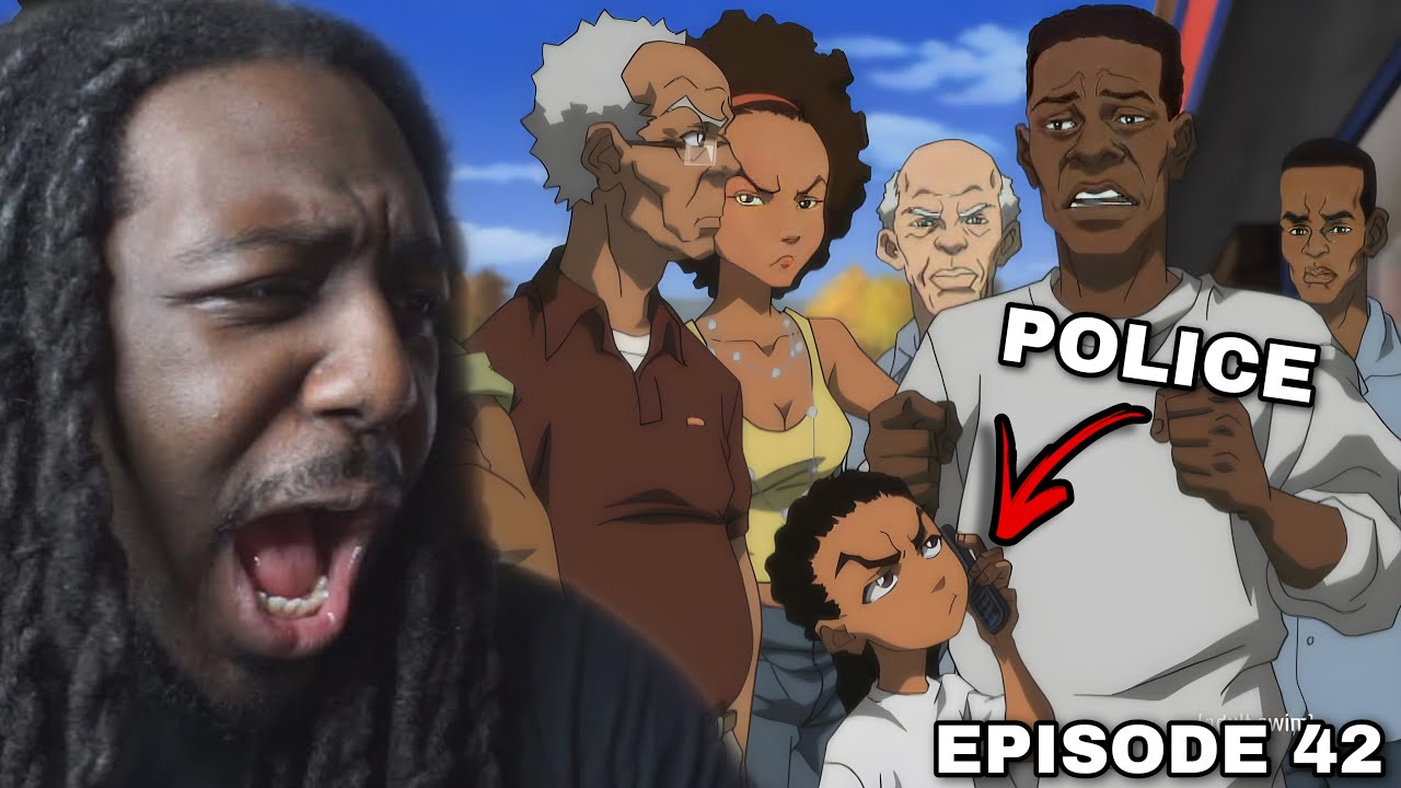 Riley Calls 911 Because They Ran Out OF Fried CHICKEN!! | The Boondocks ...
