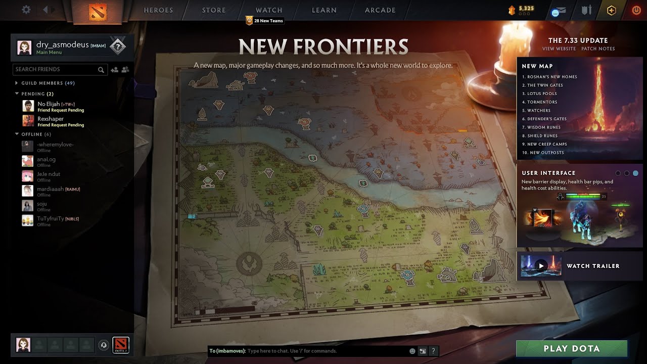 Mencoba DOTA 2 New Map | Turbo For Fun - YouTube