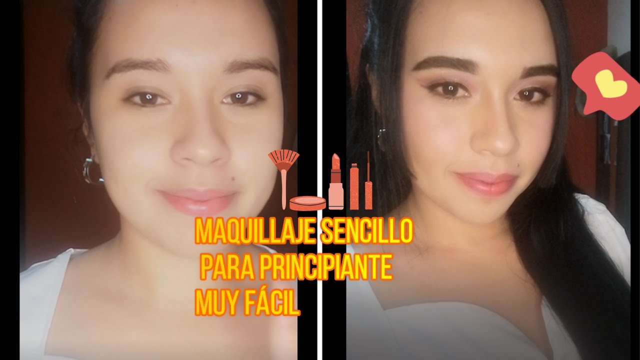 MAQUILLAJE SENCILLO PARA PRINCIPIANTES ¡MUY FÁCIL! 2020 - YouTube