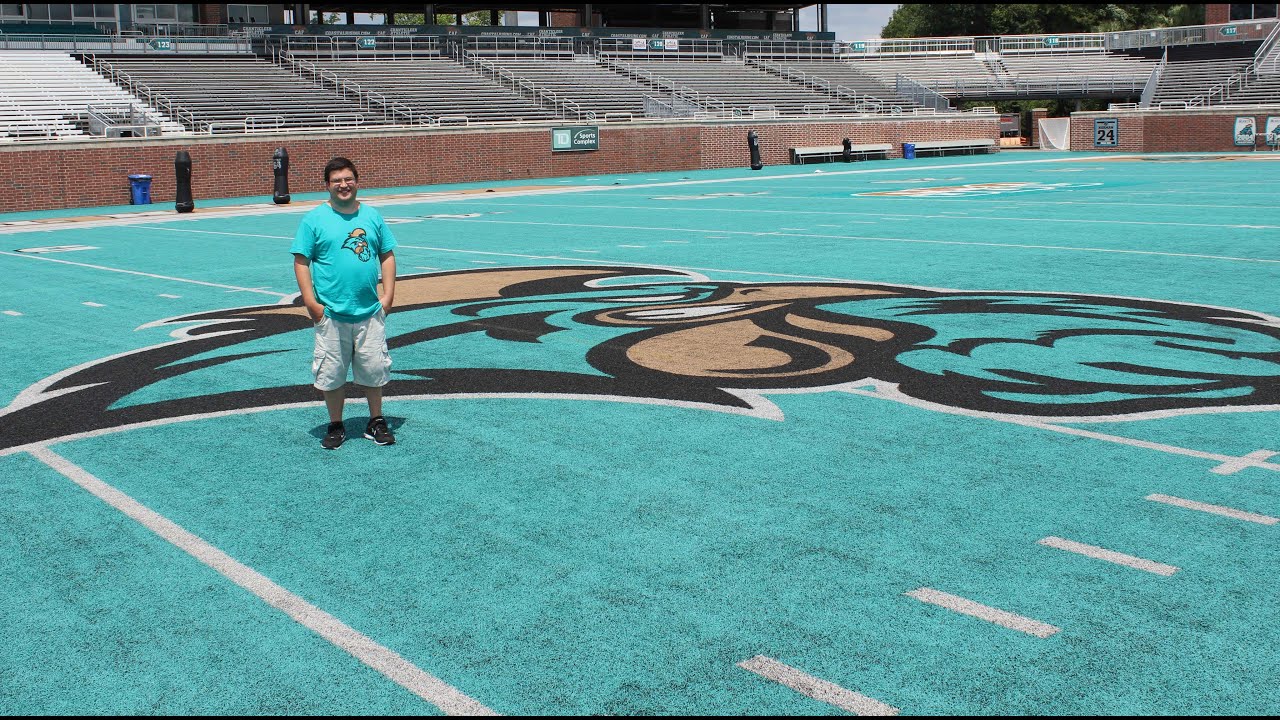 Coastal Carolina football stadium Brooks Stadium - YouTube