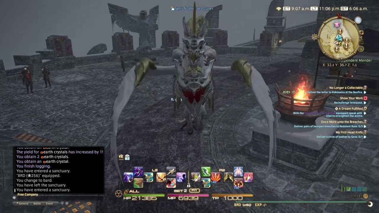 FINAL FANTASY XIV Astrope Mount - YouTube