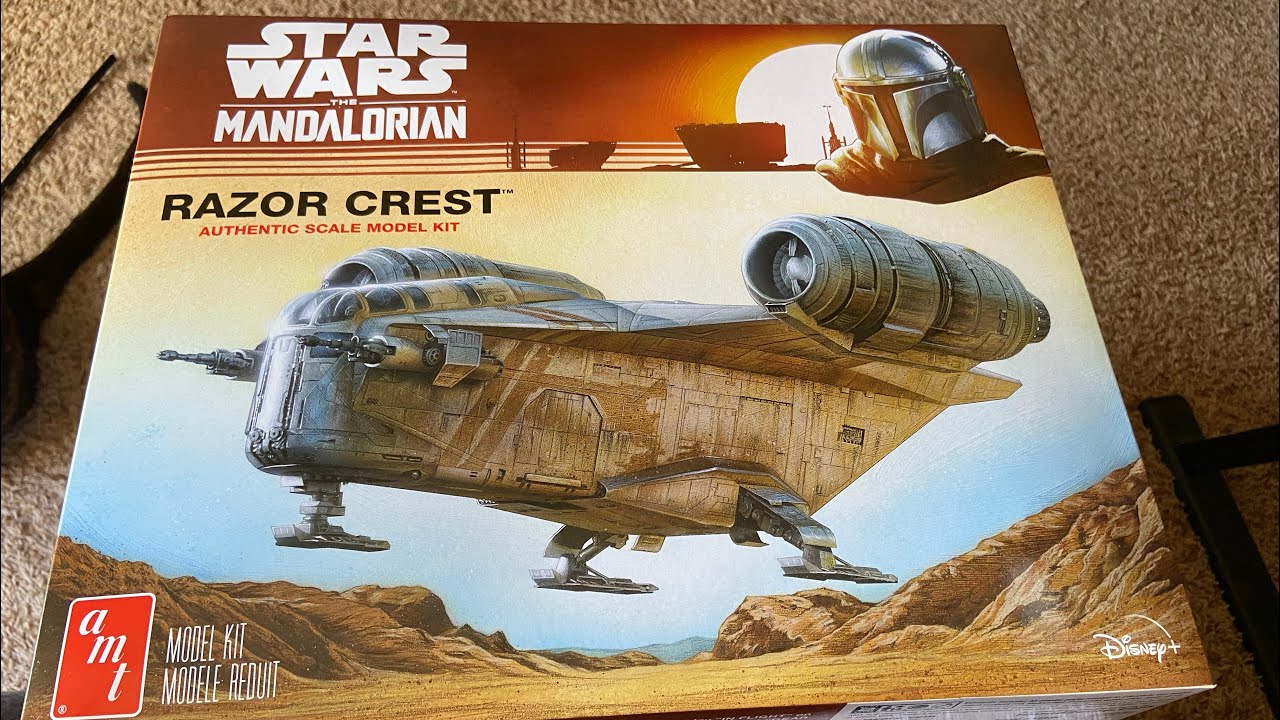 NEW AMT Star Wars Razor Crest 1/72 unboxing! - YouTube