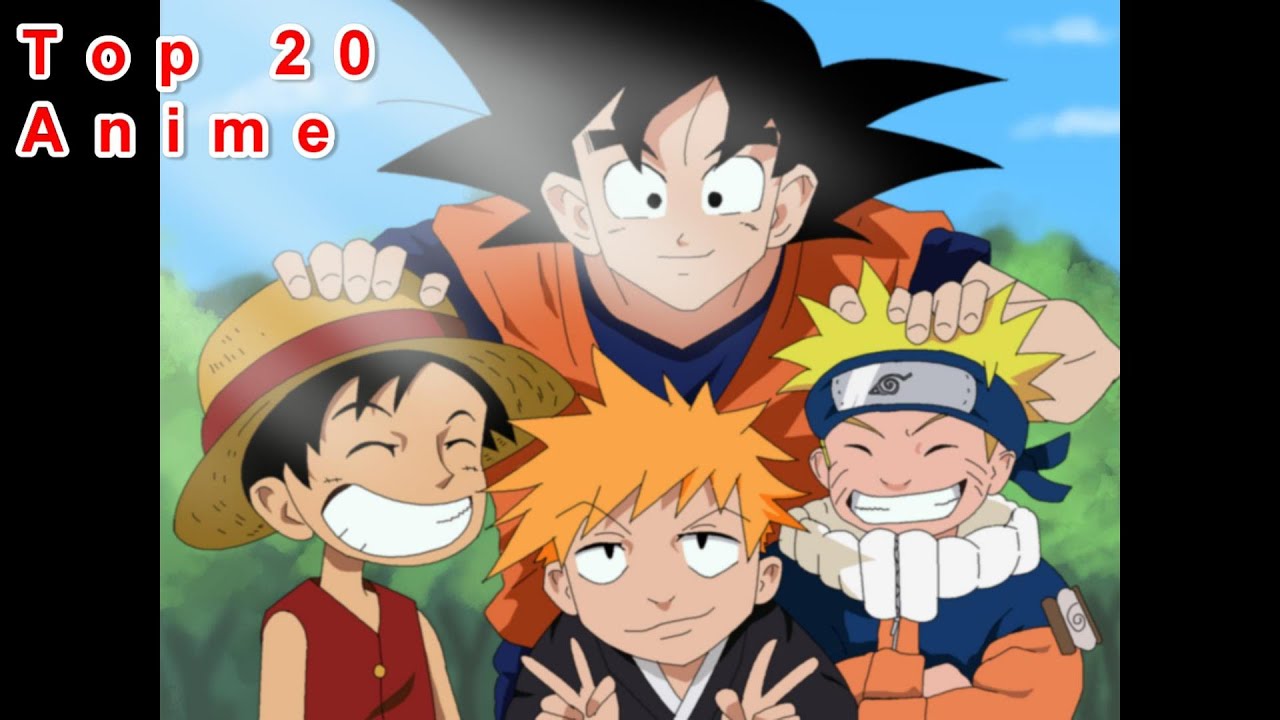 Top 20 Anime Of All Time Part 2 - YouTube