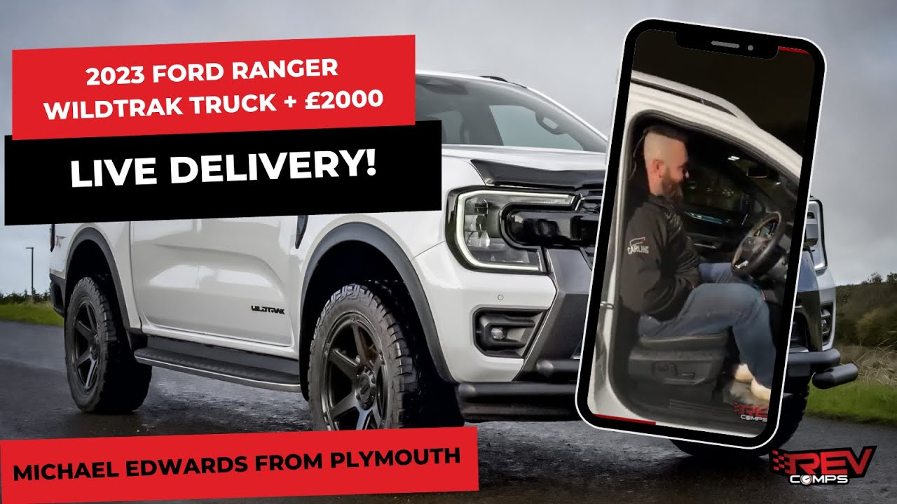 LIVE DELIVERY FOR MICHAEL EDWARDS! WINNER OF THE FORD RANGER WILDTRACK ...