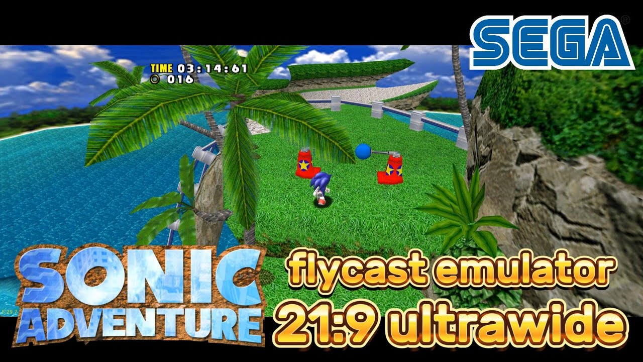 21:9 Sonic Adventure / i7-12700h iRISxe / Dreamcast emulator for PC ...