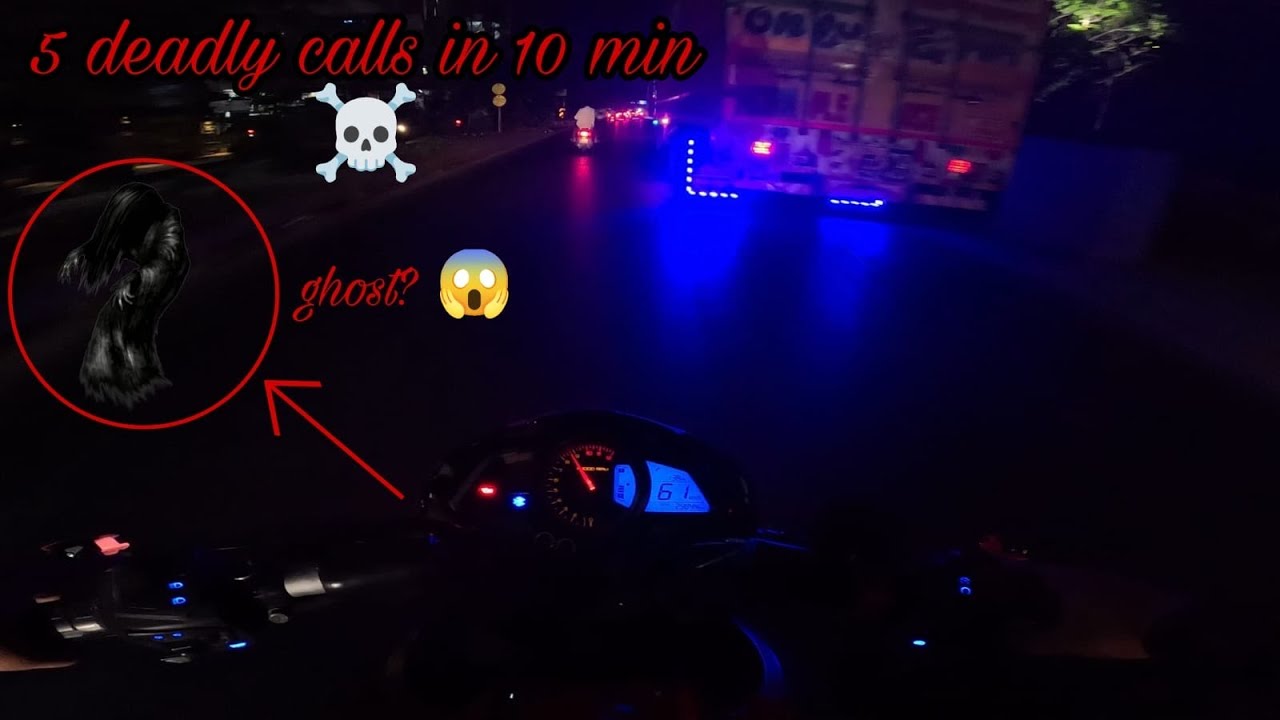 Night ride 1AM Bangalore |deadly calls | found a ghost 😱? - YouTube