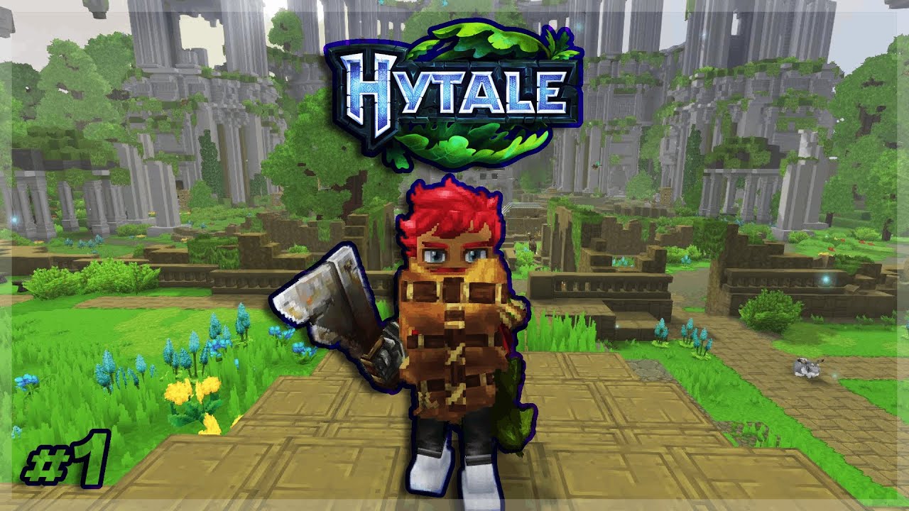 Hytale Ep.1 - The Skeleton Dungeon - YouTube
