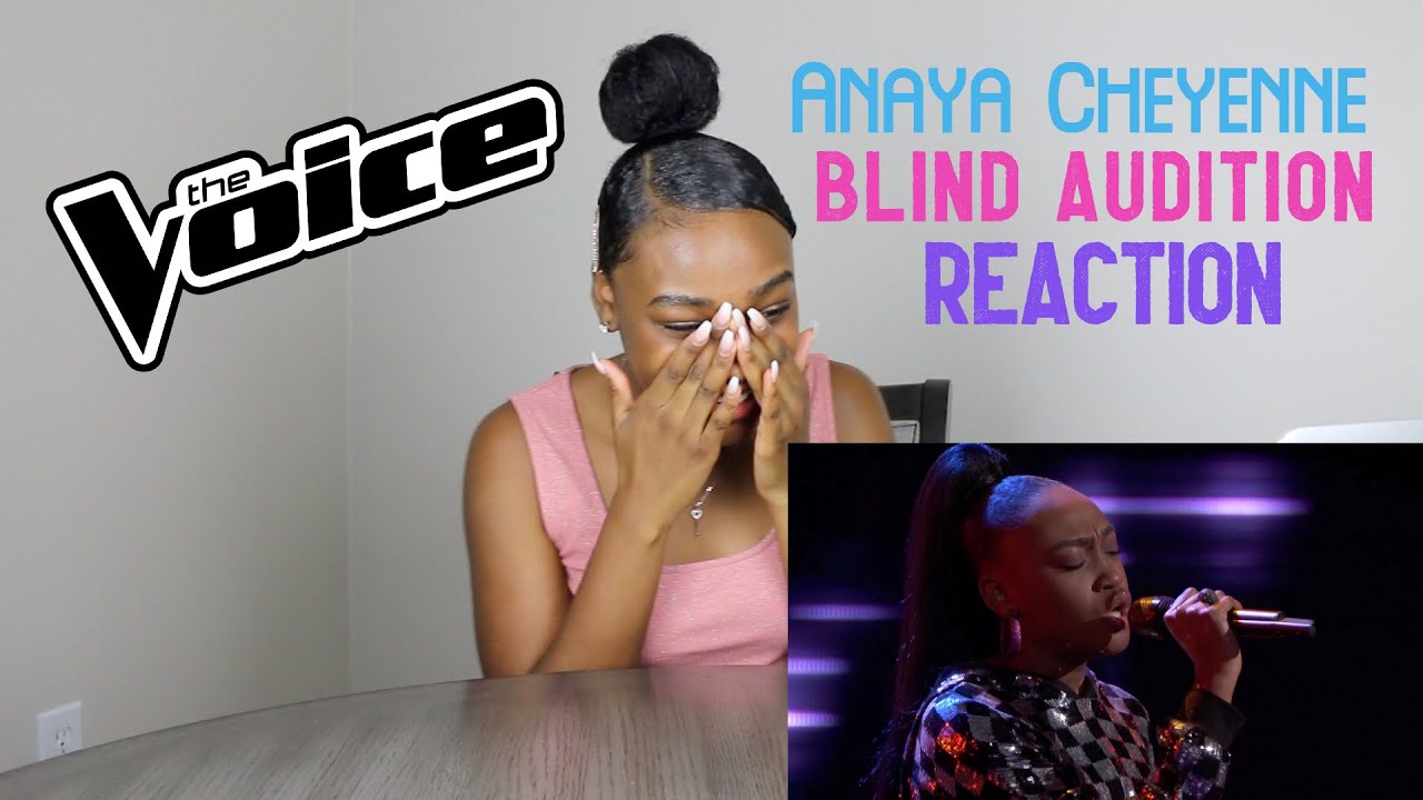 Anaya Cheyenne Reaction to my Blind Audition on "The Voice"! - YouTube