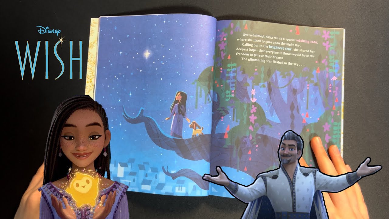 Sydney & Starlette Read Disney’s WISH! 🌟💜🪻 - YouTube