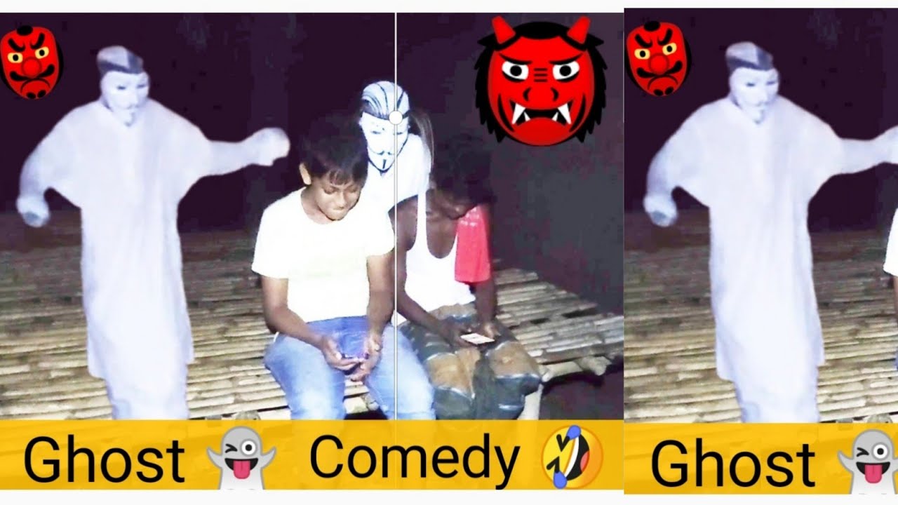 New Ghost Comedy video 2022... Ghost funny video...scary ghost Comedy ...
