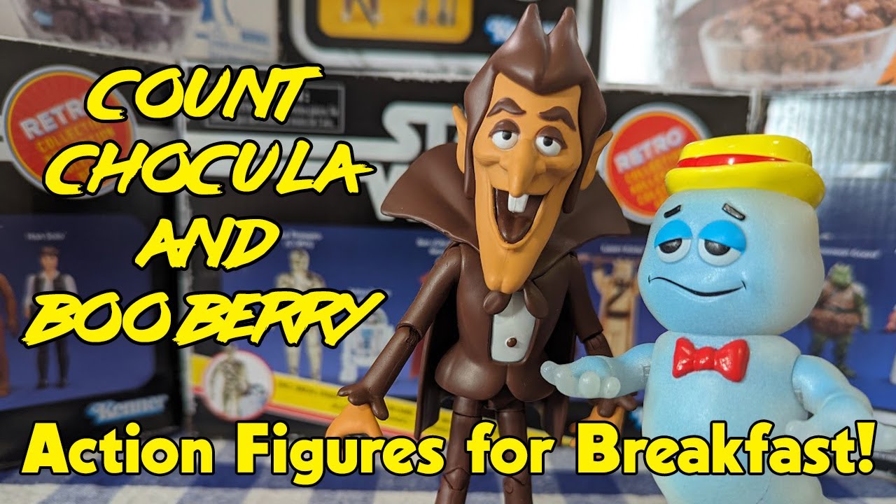 Count Chocula and Boo Berry Action Figures! Show and Tell with Eric ...