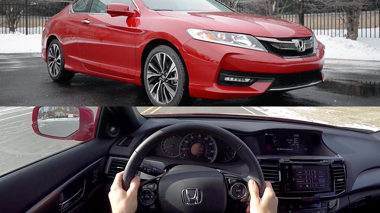 2016 Honda Accord Coupe V6 (6MT) - WR TV POV Test Drive - YouTube