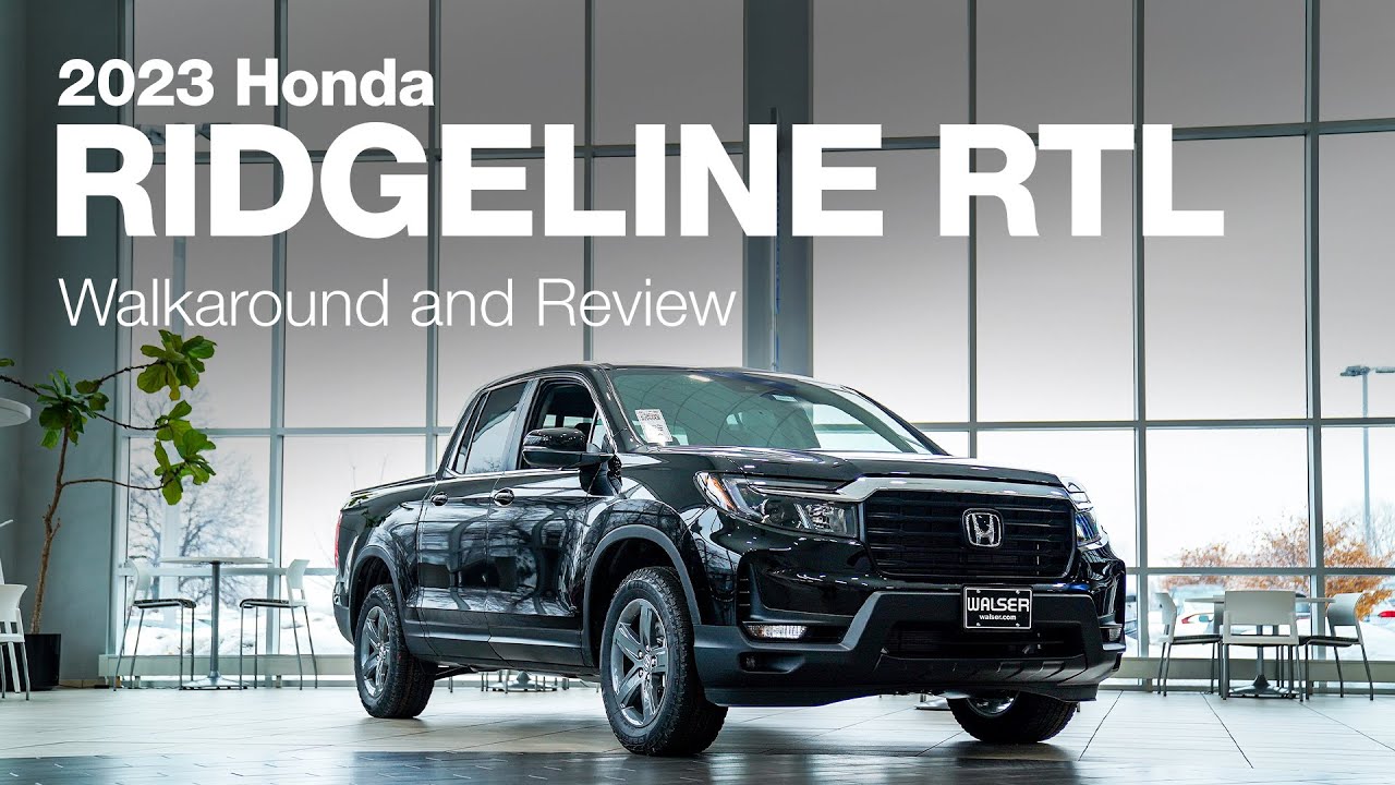 2023 Honda Ridgeline RTL | HD Walkaround and Review - YouTube