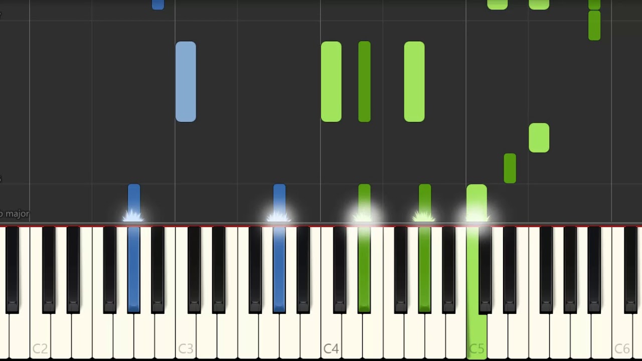 Macklemore Good Old Days ft Kesha piano tutorial by Bondovie (Synthesia ...