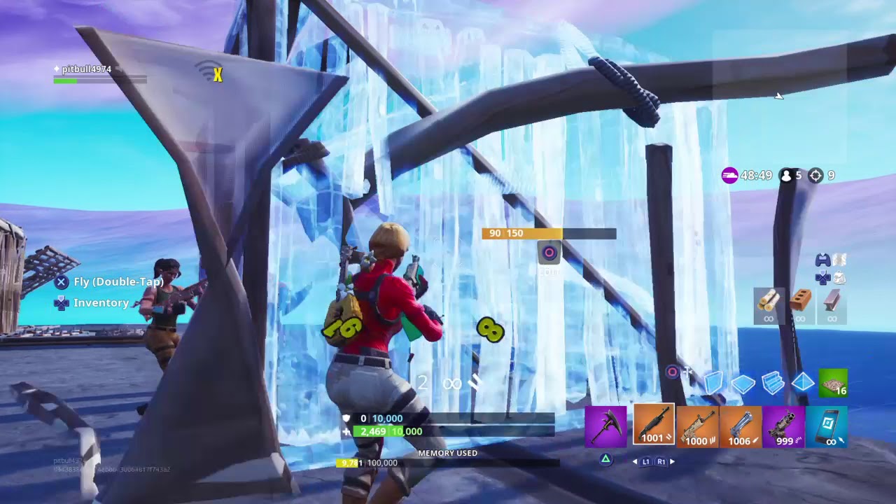 Fortnite old game play - YouTube