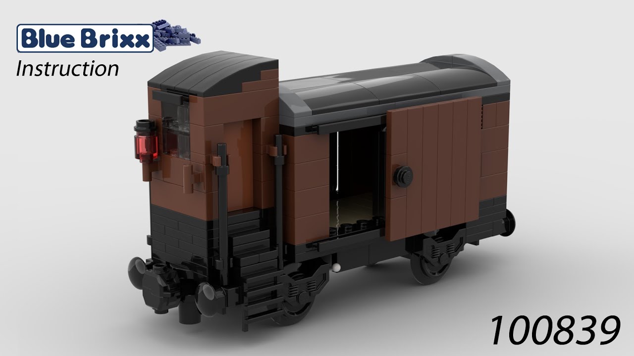 BlueBrixx Instruction - 100839 - Box Wagon Braker - YouTube