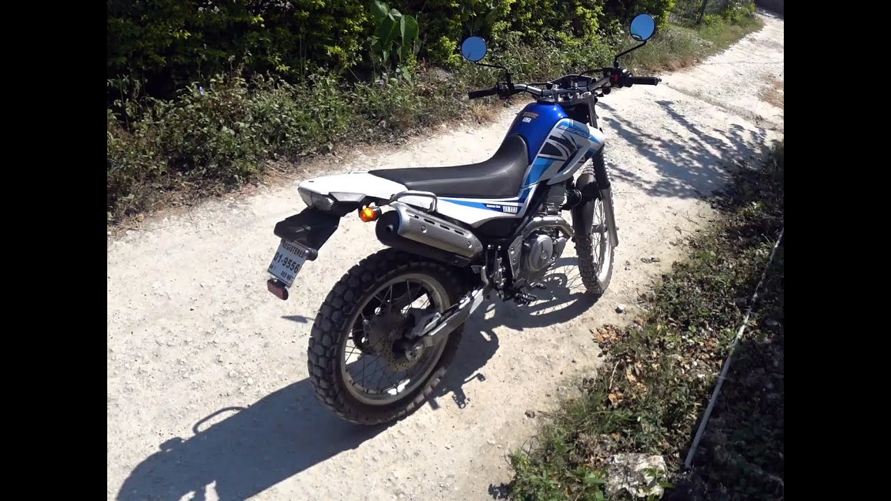 Yamaha XT250 Final Edition @ Panagsama Moalboal - YouTube